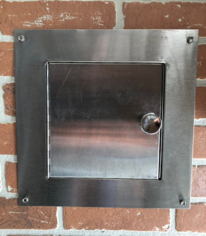 Stainless Steel Clean-Out Door - American Chimney Supplies